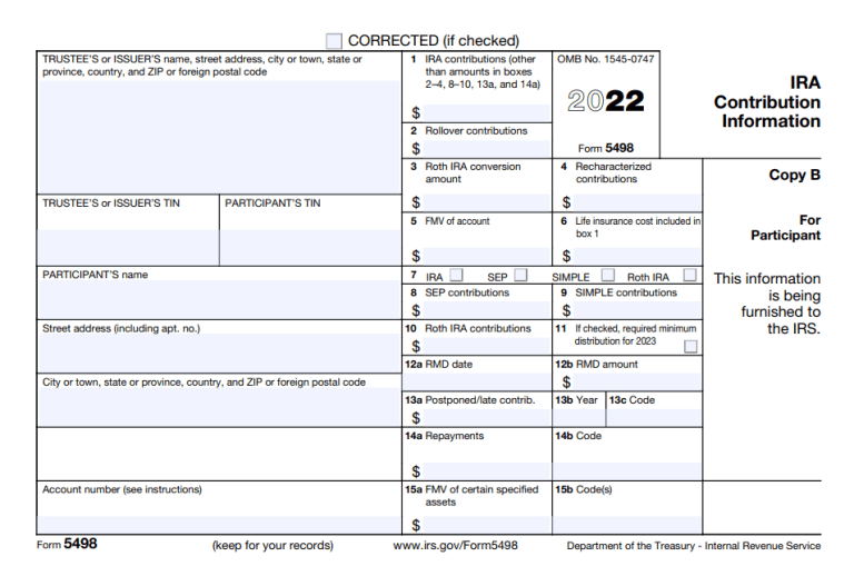 What is IRS Form 5498? - SuperMoney