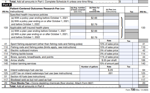 IRS Form 720: What Is It & Who Is Required To File? - SuperMoney